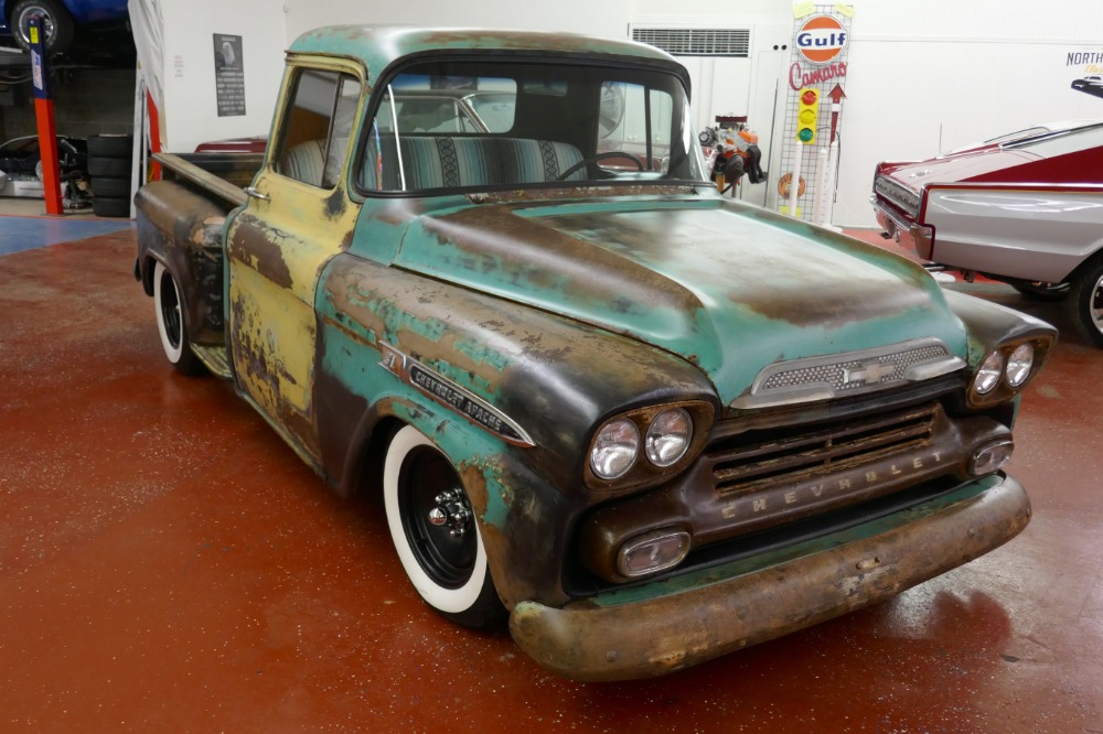 1959 Chevrolet Apache Rat Rod Patina Tennessee Custom Rare Pick Up See