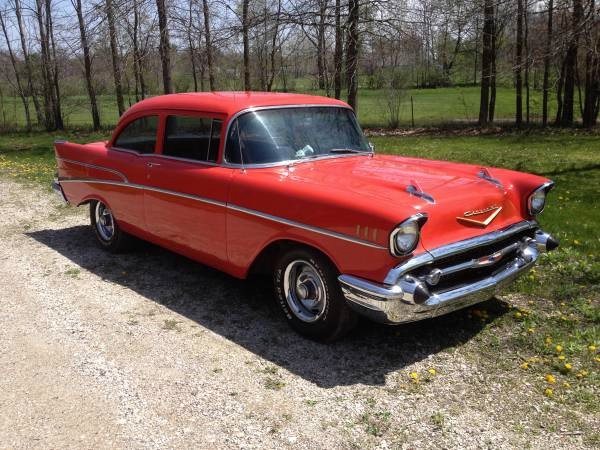 Used 1957 Chevrolet Bel Air 210 POST CLEAN DRIVER For Sale (Sold ...