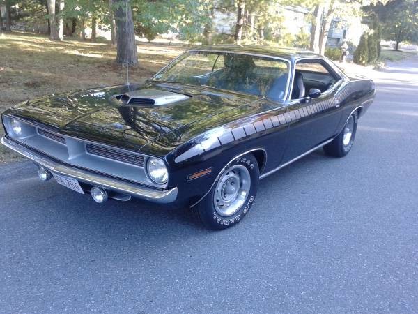 Used 1970 Plymouth Cuda COMPLETELY RESTORED 383 4SPD-FREE SHIPPING-SEE ...