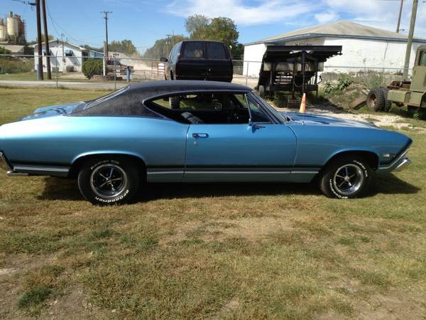 1968 Chevelle Ss Blue