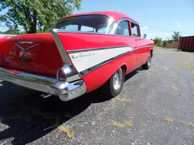 57 Chevy Paint 57 Chevy Bel Air With Custom Paint Job!