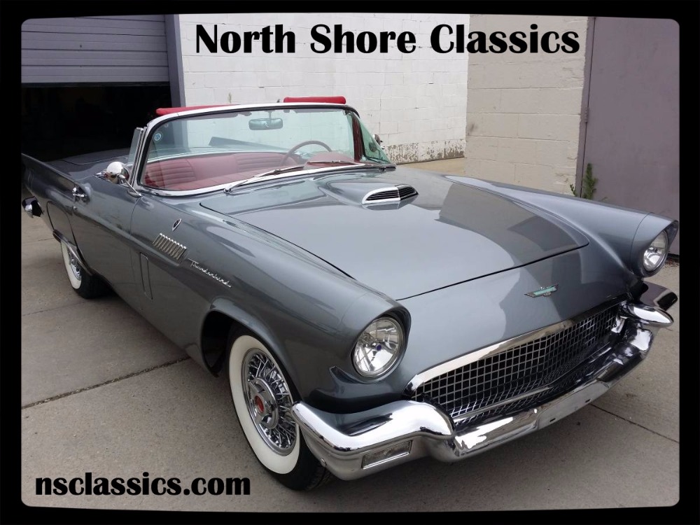 Used 1957 Ford Thunderbird - GUN METAL GREY CONVERTIBLE CLASSIC- For ...
