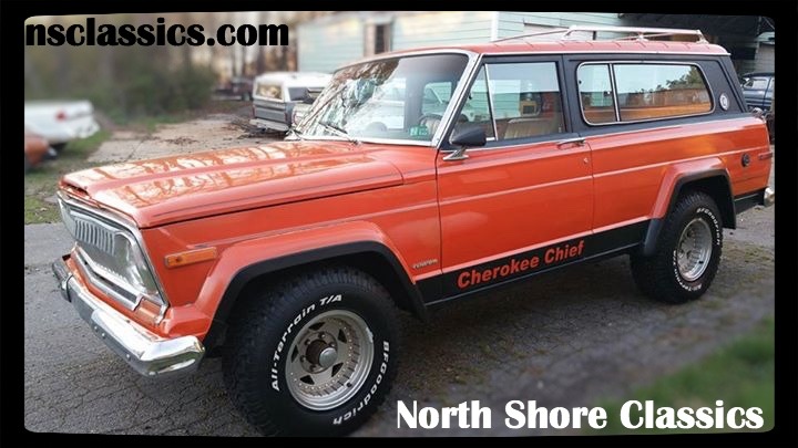 Used 1977 Jeep Cherokee -CHIEF - 4X4- FRESH 360- V8- RARE For Sale ...