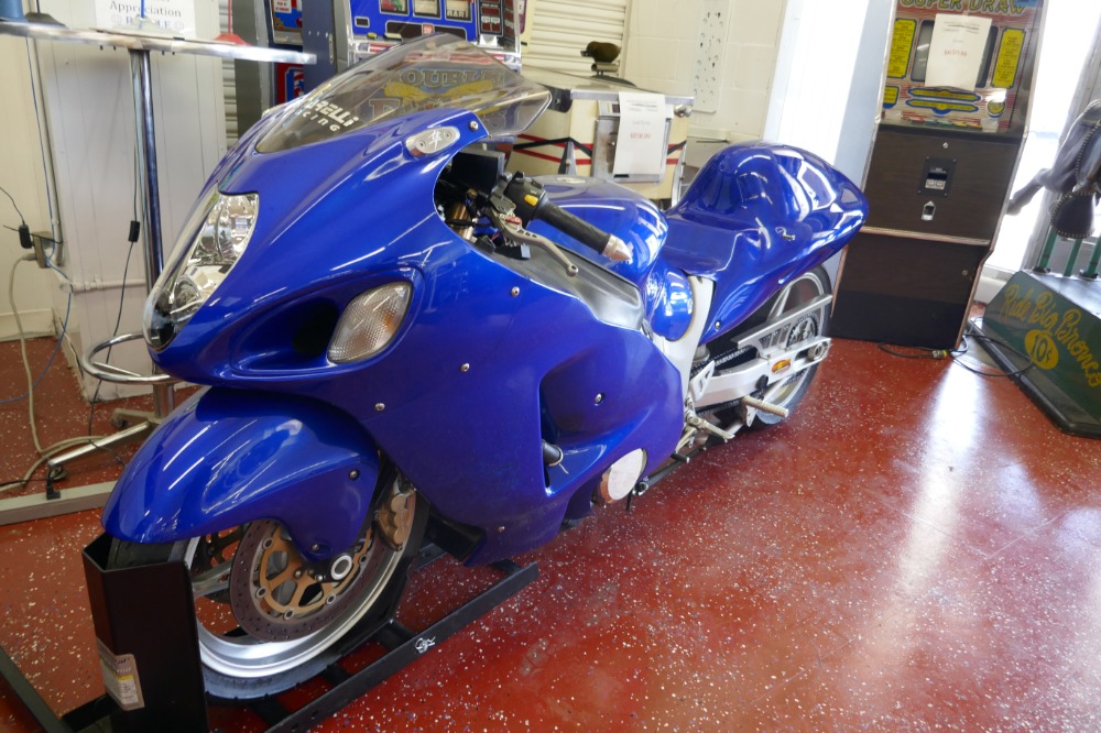 Custom Blue Hayabusa