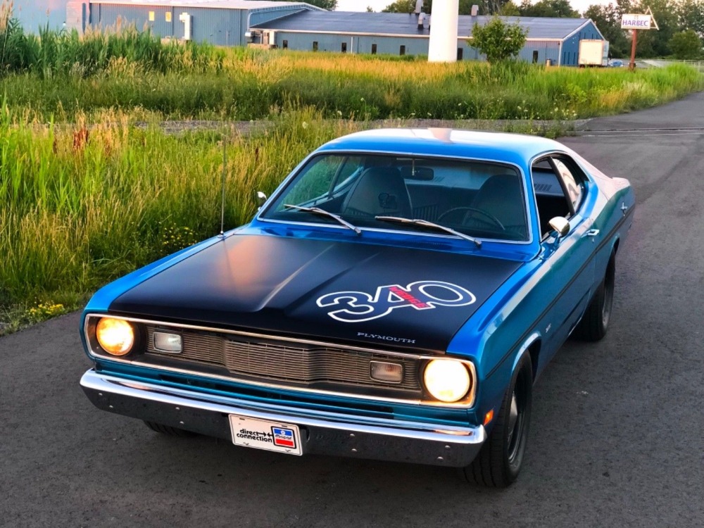 1971 340 Duster Blue