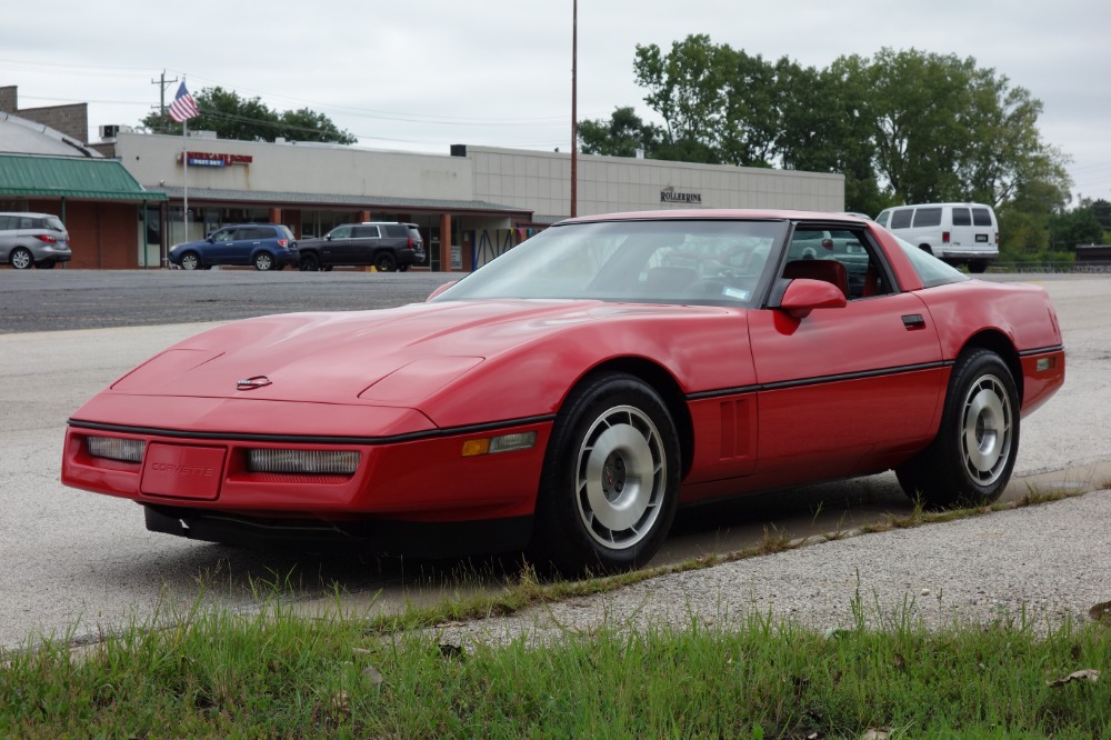 Used 1987 Chevrolet Corvette - 350/4SPEED- DOUBLE RED VETTE - SEE VIDEO ...