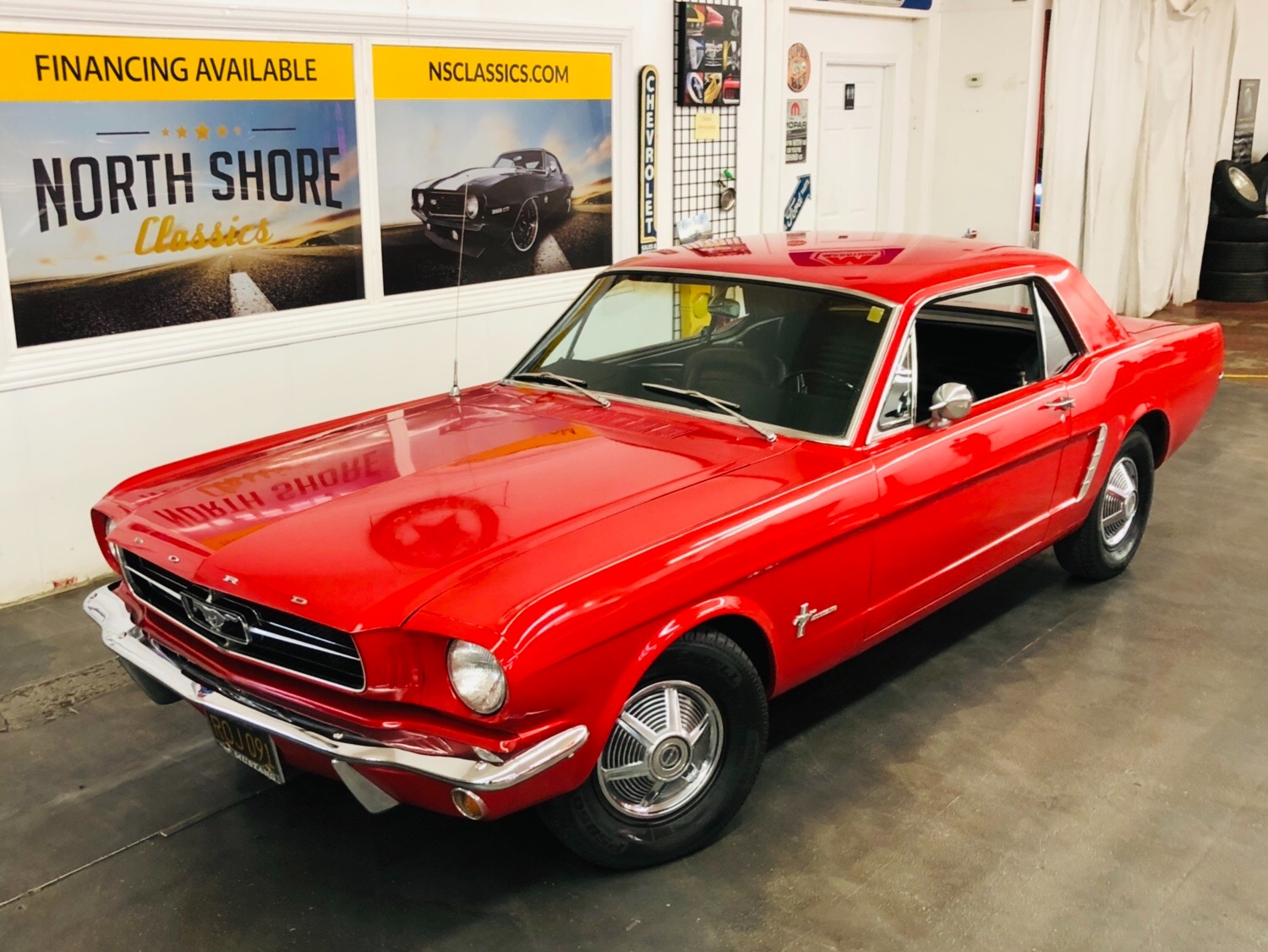 1965 Mustang Hardtop Red