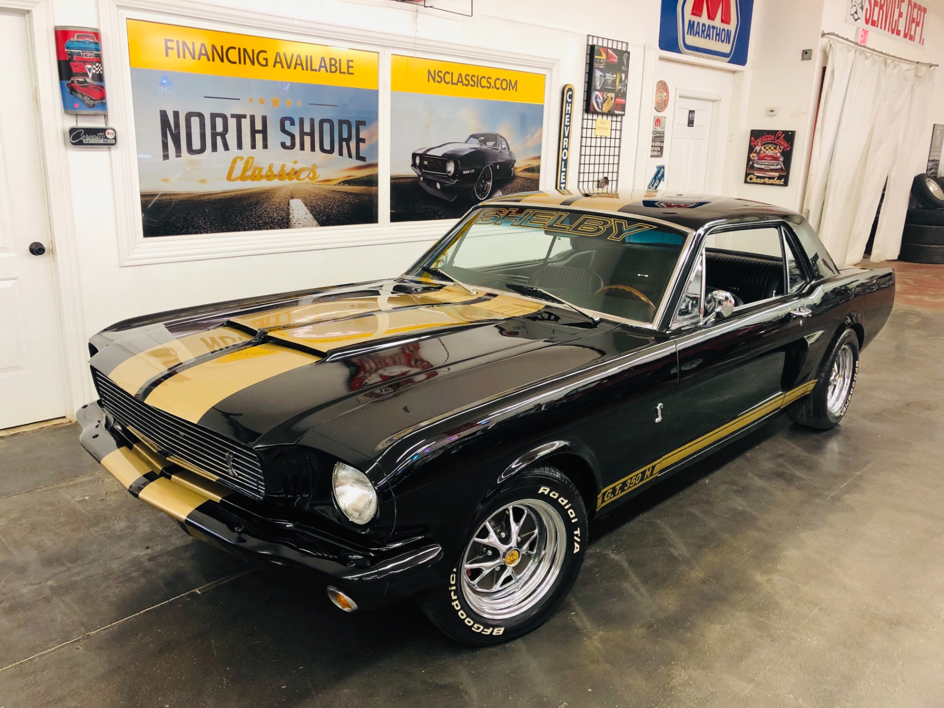 Used 1966 Ford Mustang -SHELBY GT350 HERTZ TRIBUTE-LIKE MIRROR PAINT ...