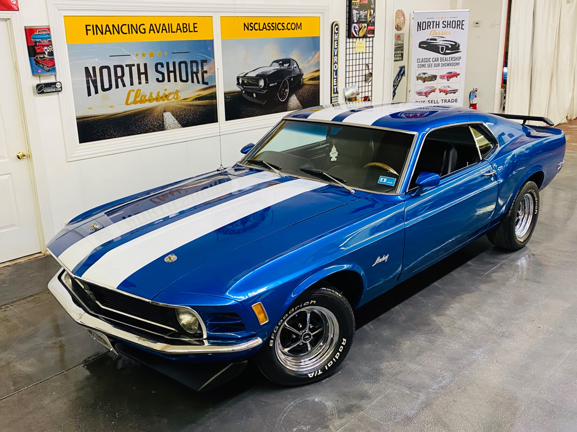 1970 Mustang Blue