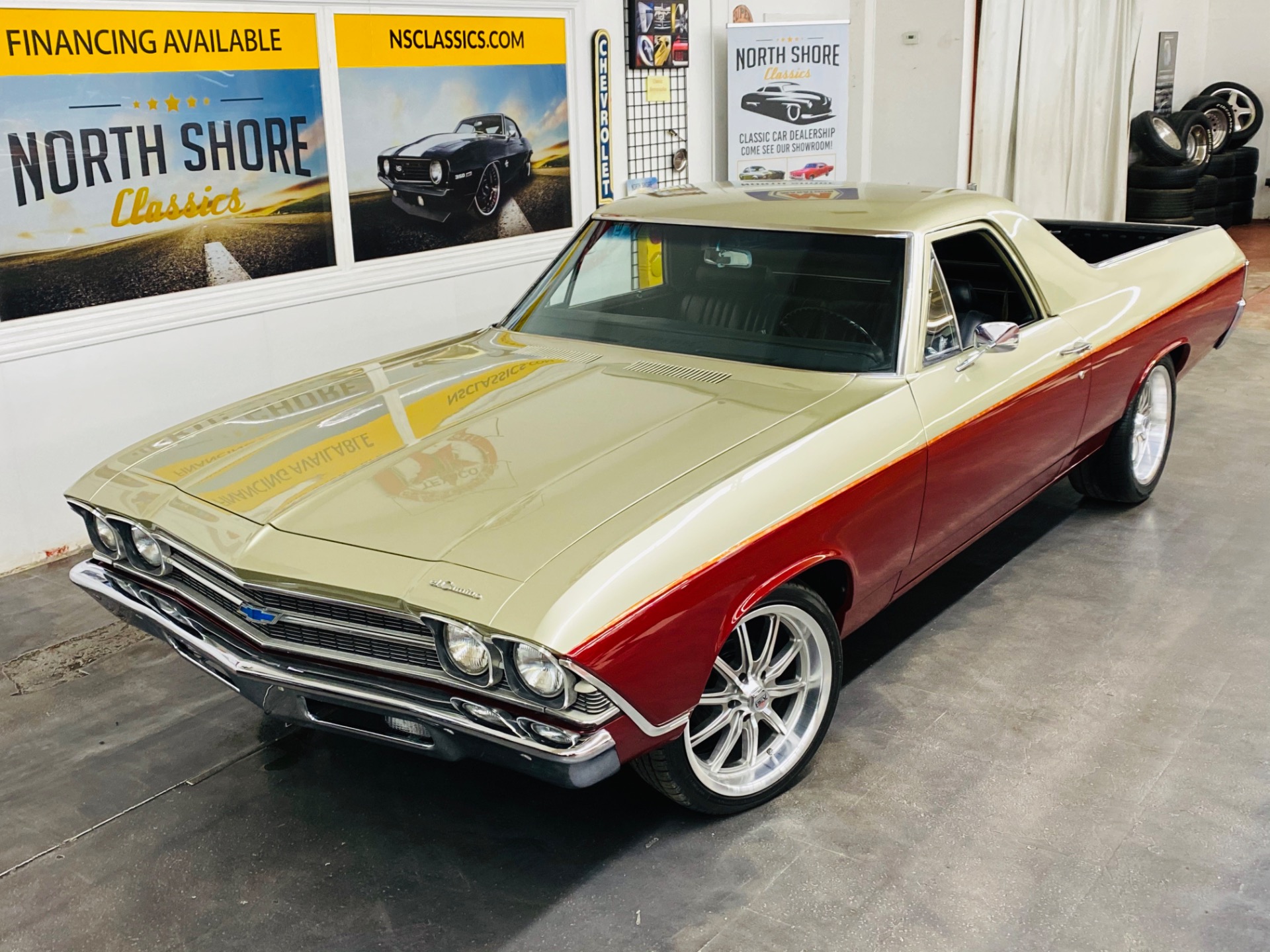 Used 1969 Chevrolet El Camino MILD CUSTOM TWO TONE PAINT FACTORY Used 1969 Chevrolet El Camino MILD CUSTOM TWO TONE PAINT FACTORY