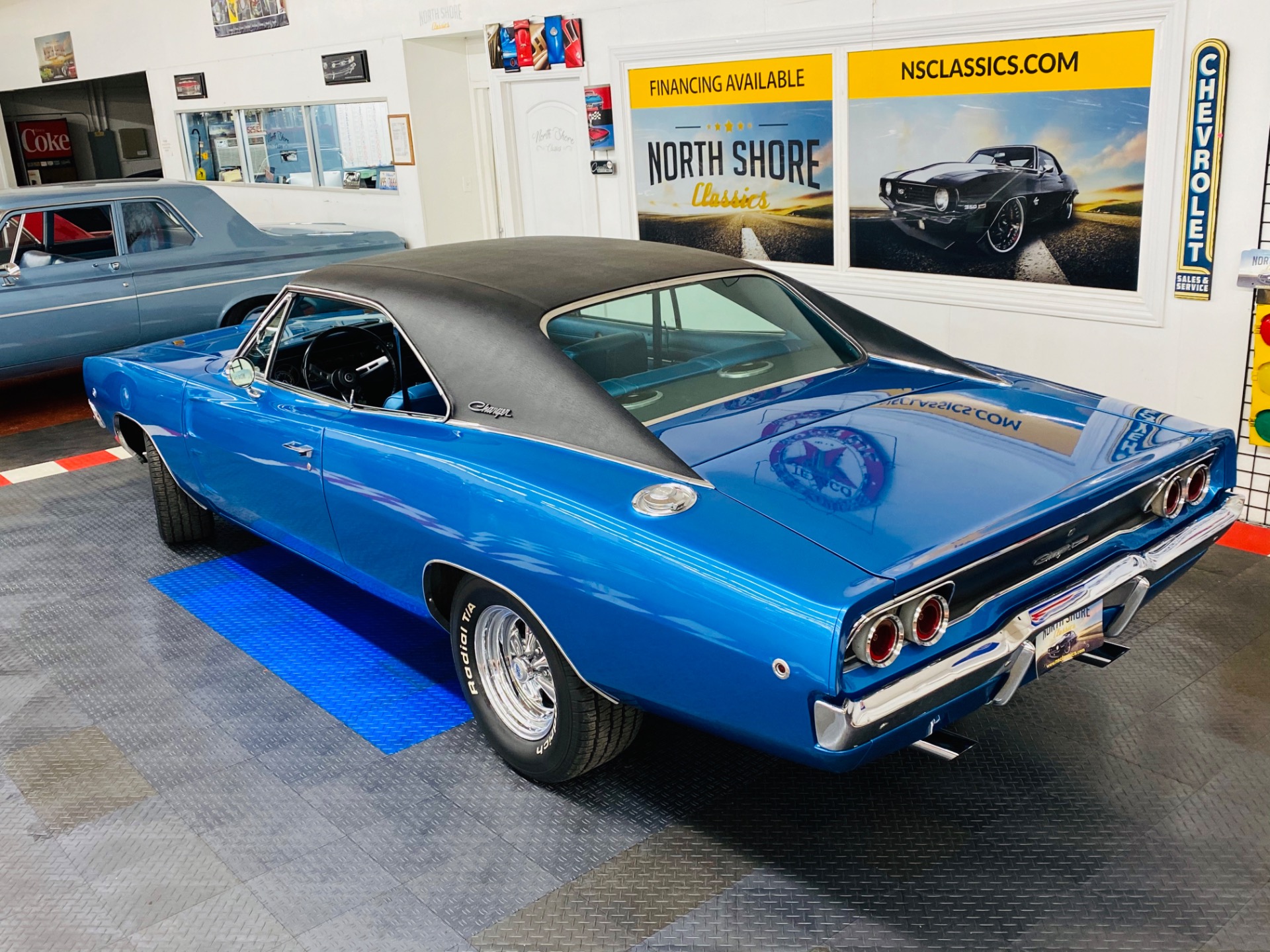 Dodge Charger 1968 Blue