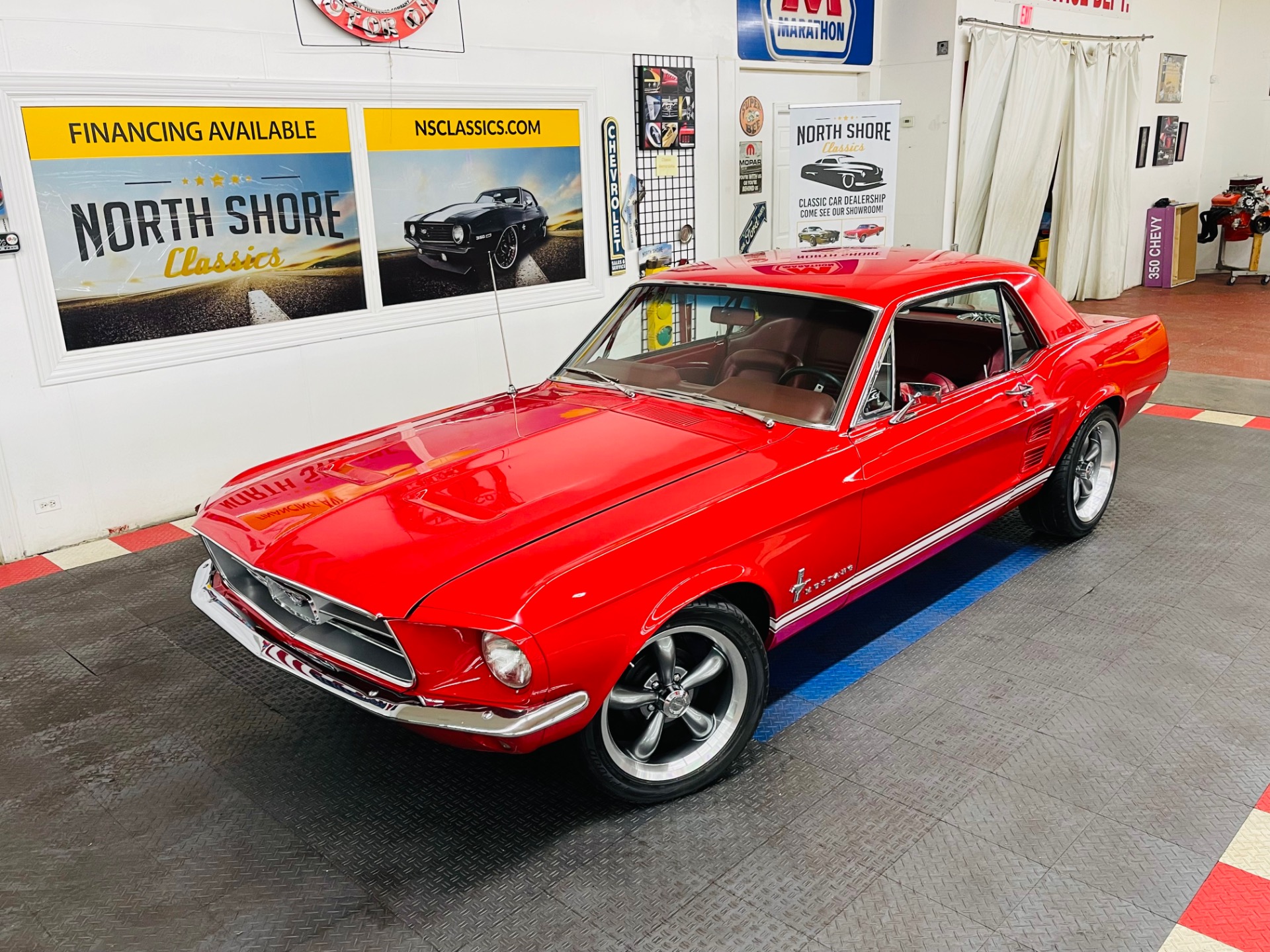 1967 Mustang Coupe Red