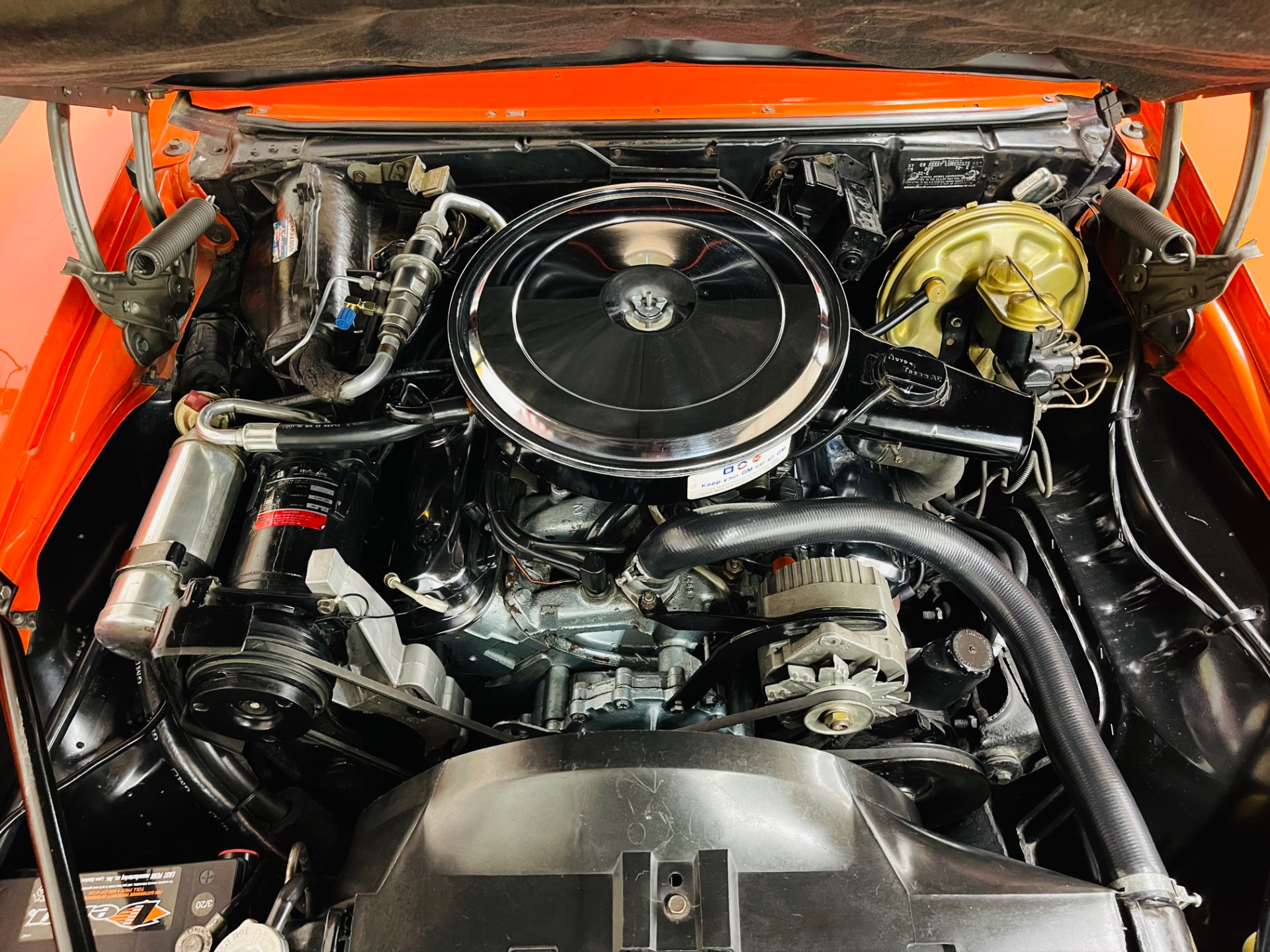 1969 Firebird Engine Compartment 1969 Pontiac Firebird Convertible