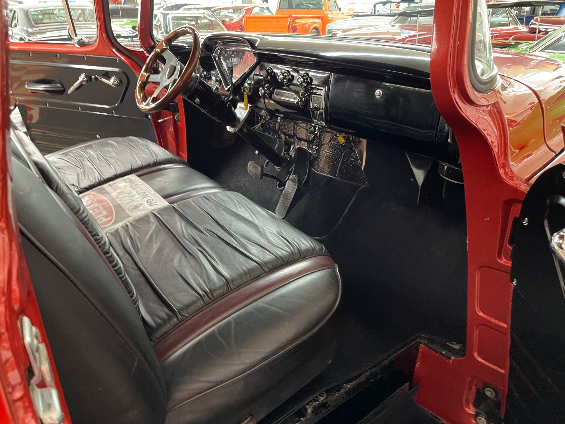 1955 Chevy Pickup Street Rod Interior