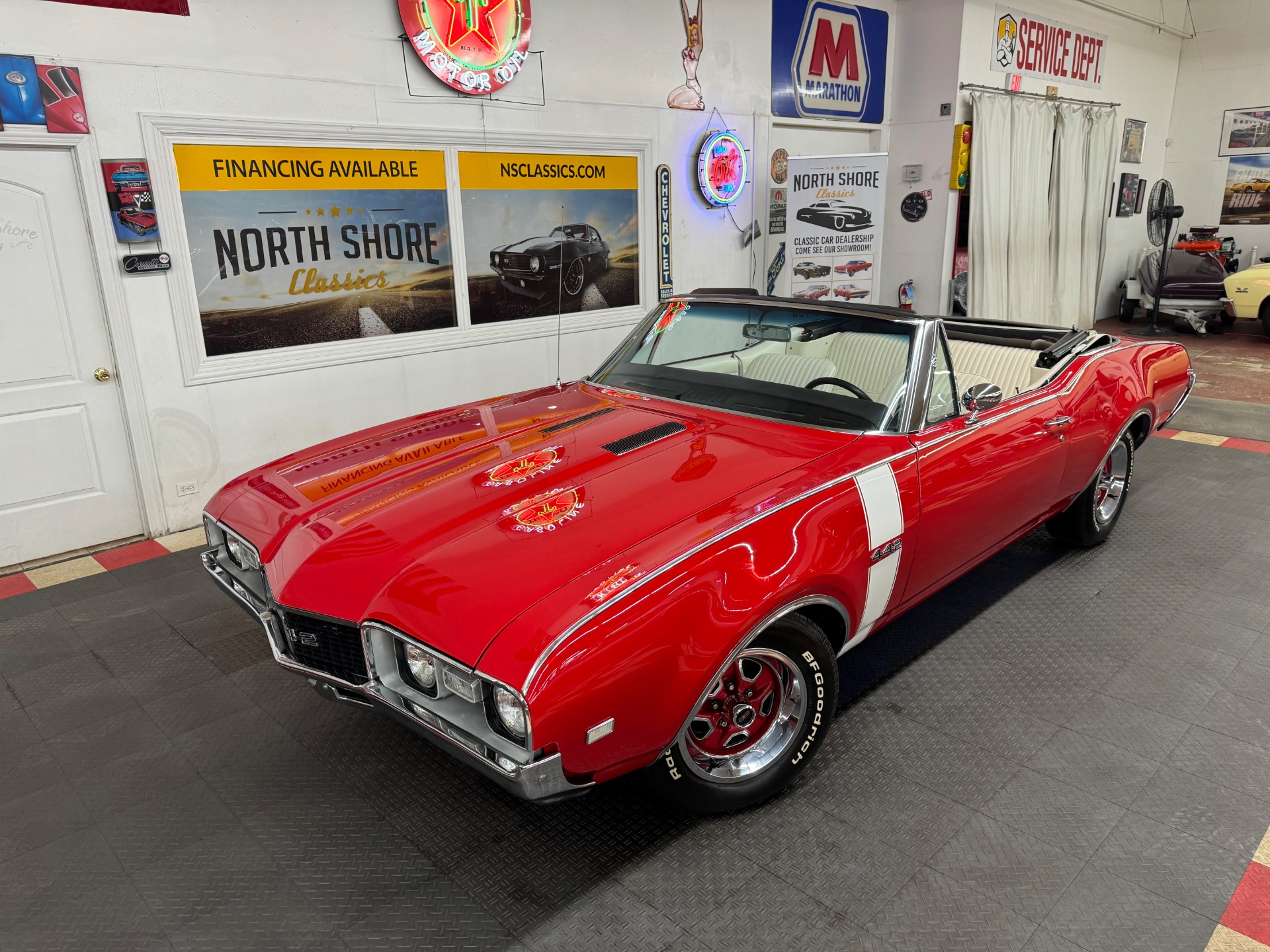 Used 1968 Oldsmobile 442 - CONVERTIBLE -SEE VIDEO For Sale (Sold ...