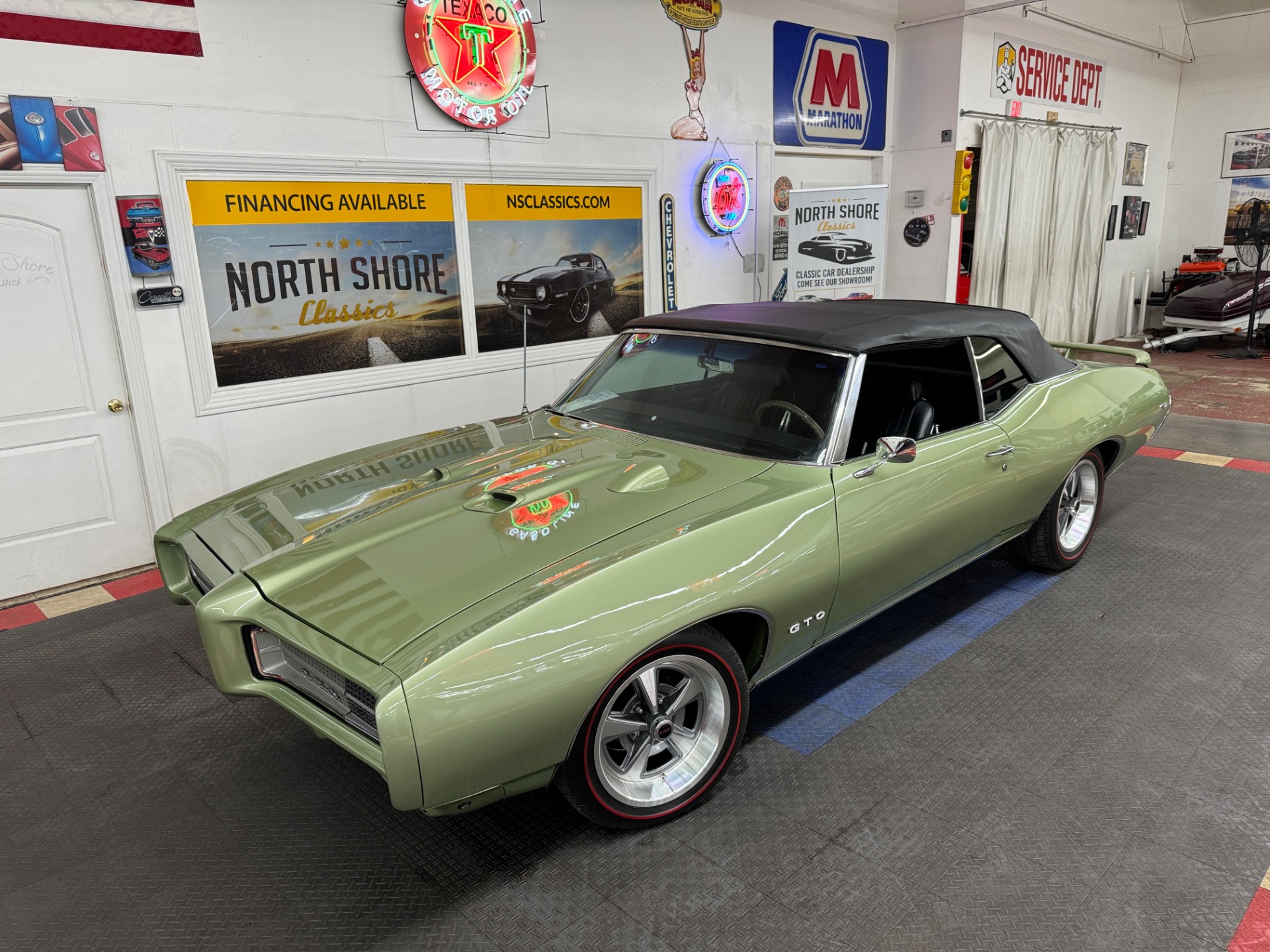Used 1969 Pontiac GTO - CONVERTIBLE - 4 SPEED - FACTORY AC -SEE VIDEO ...