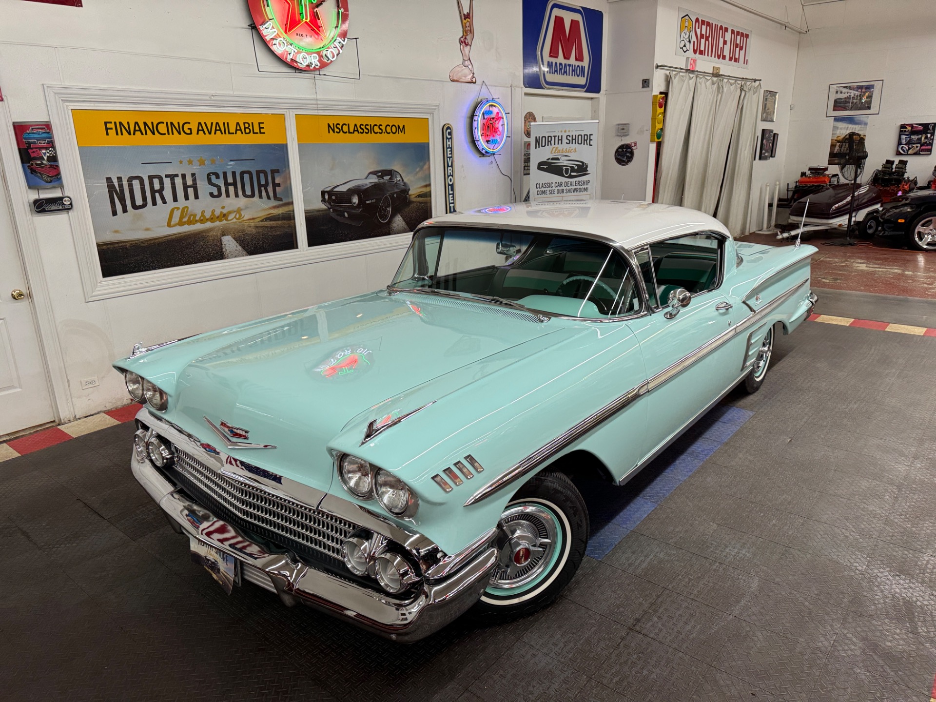 Used 1958 Chevrolet Impala - Fully Restored Classic with Fuel Injection ...
