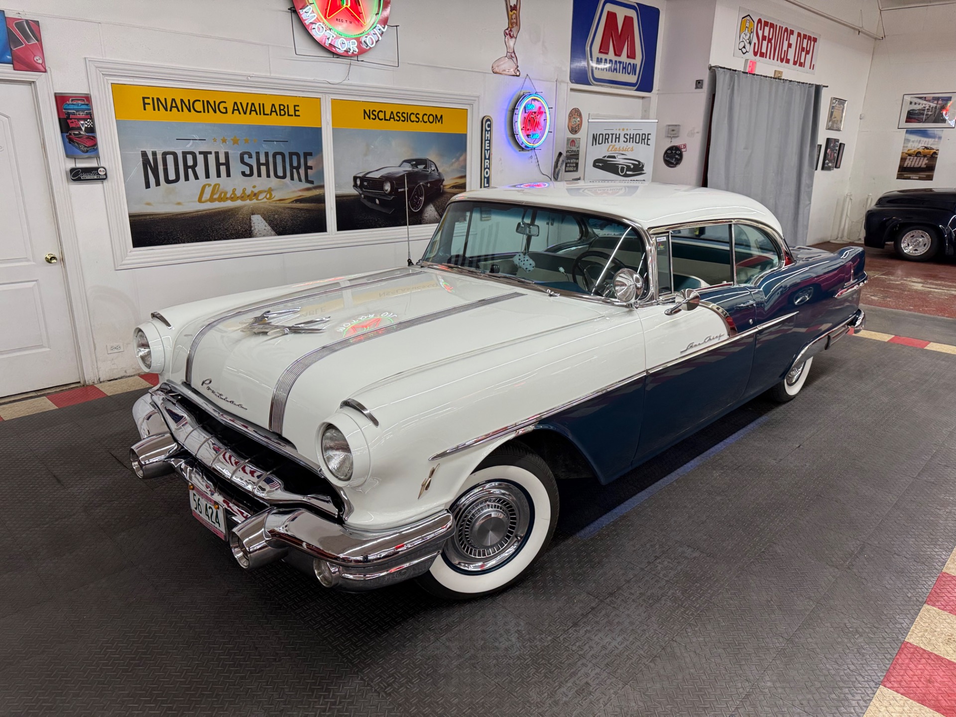 Used 1956 Pontiac Star Chief - 2 DOOR HARDTOP - GREAT DRIVING CLASSIC -SEE VIDEO For Sale (Sold ...