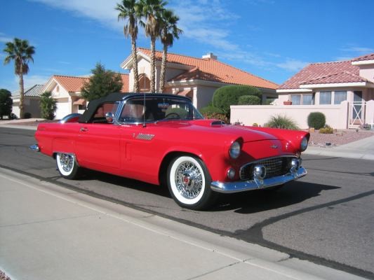 Used 1956 Ford Thunderbird Super Clean-SHOW CAR FROM ARIZONA For Sale ...