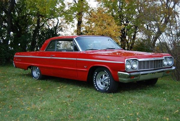 Used 1964 Chevrolet Impala DOCUMENTED BUILD SHEET-Great Color Combo For ...