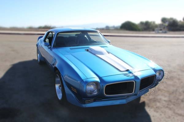 Used 1970 Pontiac Trans Am Lucerne Blue-Low Miles 4 SPEED For Sale ...