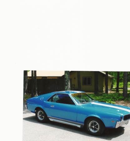 1969 Amc Amx Blue